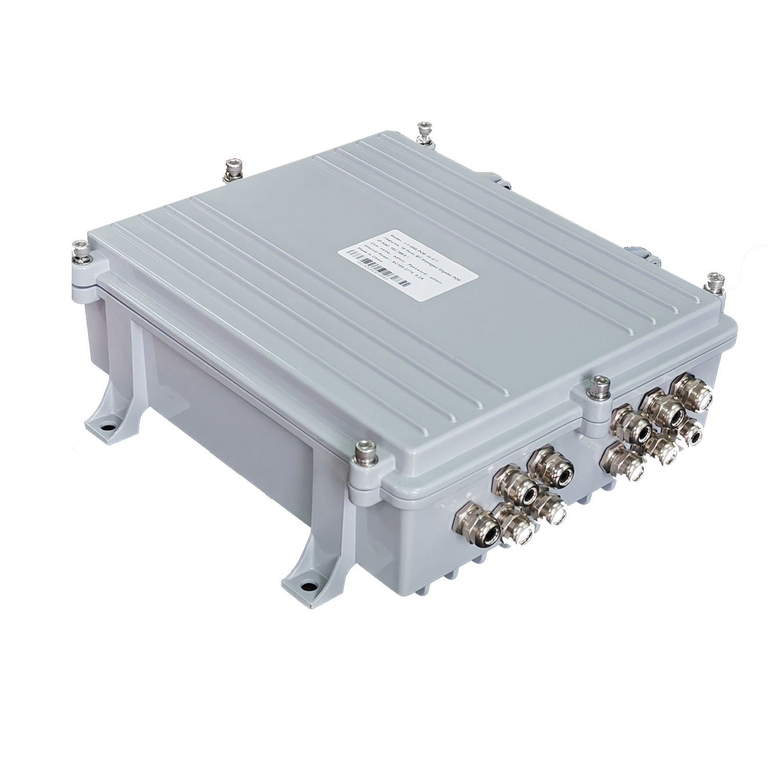 400 Watt IP65 PoE Switch - PoE Smart Pole